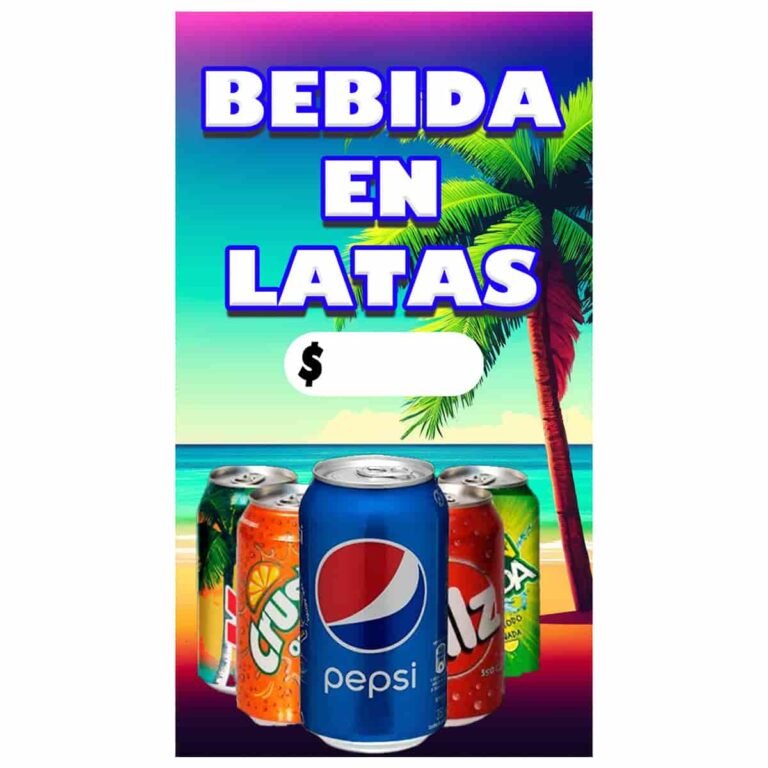 Mini Pendón bebida en lata - Envíos a todo Chile